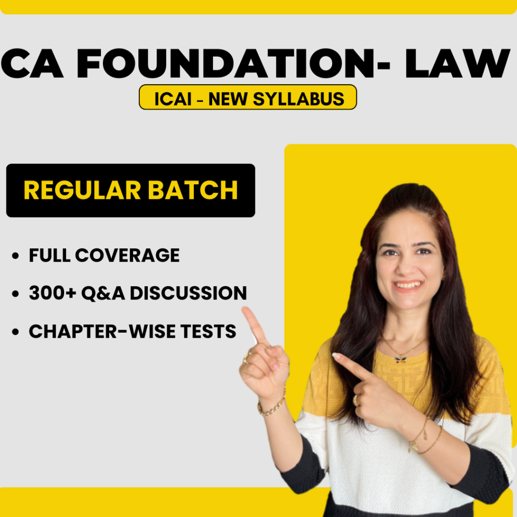 CA Law Notes | CA Foundation Law Notes and CA Inter Law notes | TML