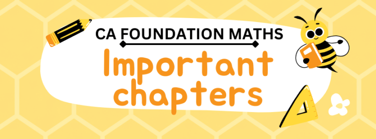 Important chapters of CA Foundation Maths - CA Preeti Aggarwal